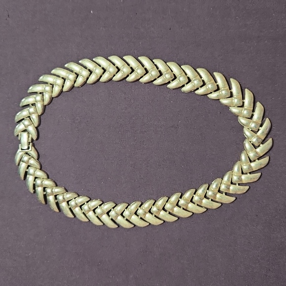 Jewelry | 18 Silver Fishbone Necklace 34 Wide Costume Jewelry | Poshmark